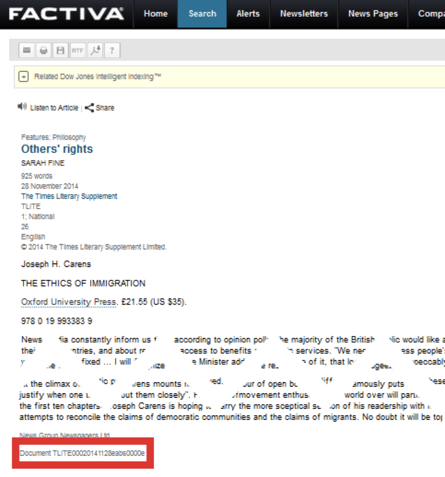 Westlaw and Factiva persistent link generators – Talis Aspire